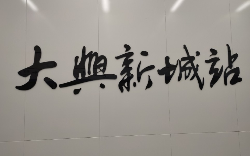 北京地铁大兴机场线(大兴新城——草桥)