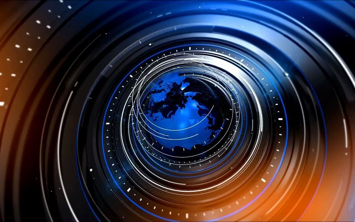 专业设计的新闻报道开场白AE模板