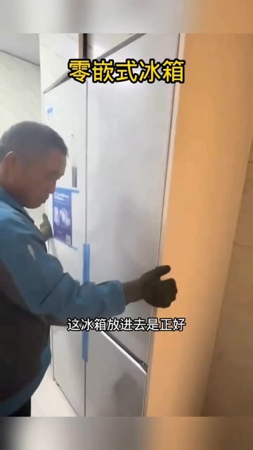 零嵌入式的冰箱设计 #搞笑配音 #老铁笑一笑
