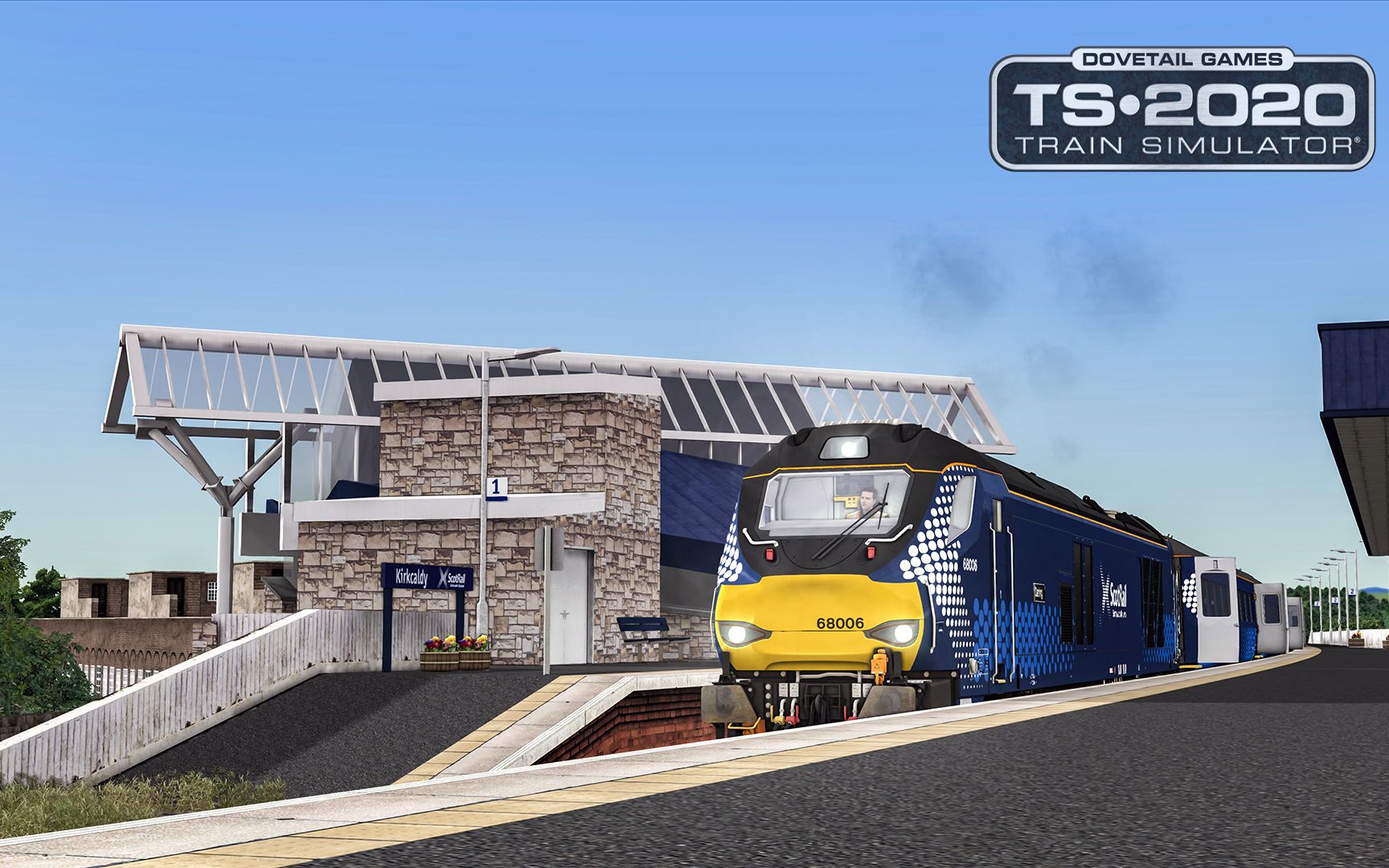 模拟列车2020 - 法夫环线 #3:驾驶Class68型内燃机车沿海岸到达终点 | ...