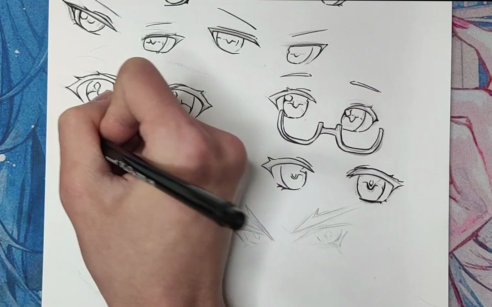 手绘原神所有角色的眼睛,你能认出几个?