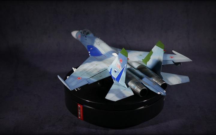 【模型制作】1/72 号手su27