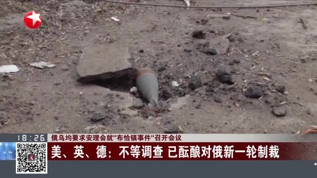 俄乌均要求安理会就“布恰镇事件”召开会议:美、英、德——不等...