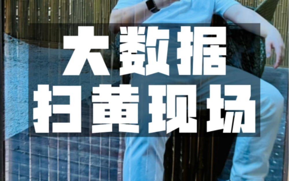 大数据都可以扫黄了!数字经济时代,数字化技术应用到社会方方面面。...