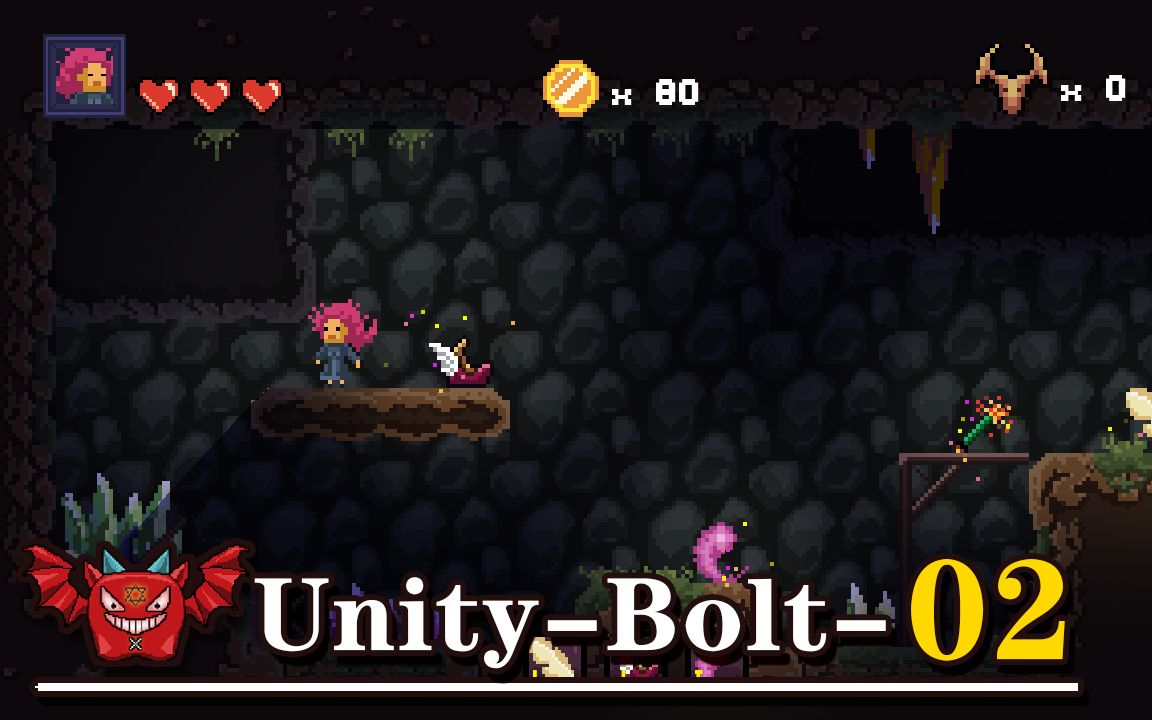 独立小游戏制作-unity(BOLT)-角色跳跃触发事件-02!