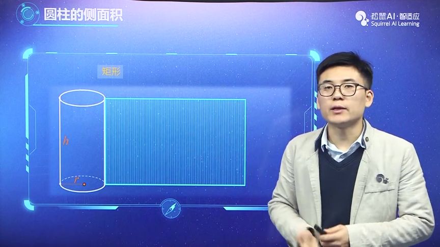 圆柱的侧面积和表面积