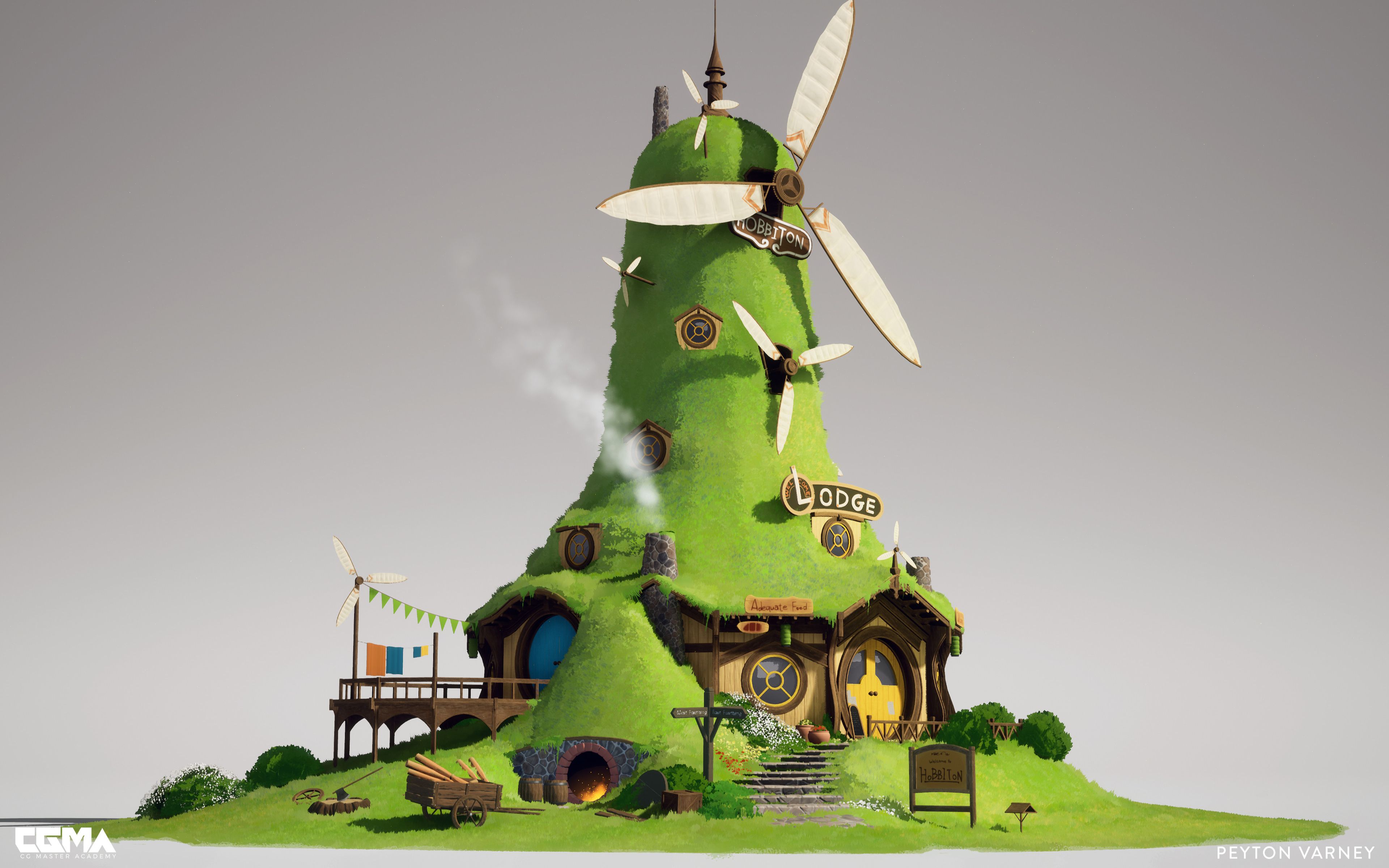 【上车】价值6300元的风格化UE4游戏环境艺术线上班