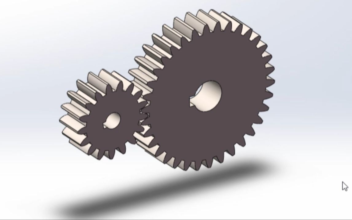 SolidWorks齿轮绘制:直齿轮绘制及啮合装配方法