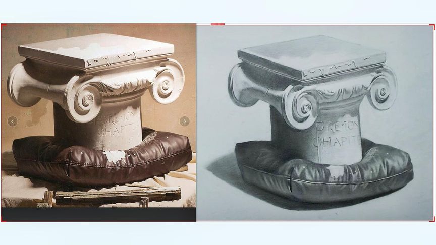 素描绘画质感表达不够强烈,快来一起深入塑造学习