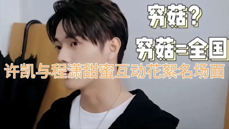 你微笑时好美,许凯与程潇甜蜜互动名场面甜到了