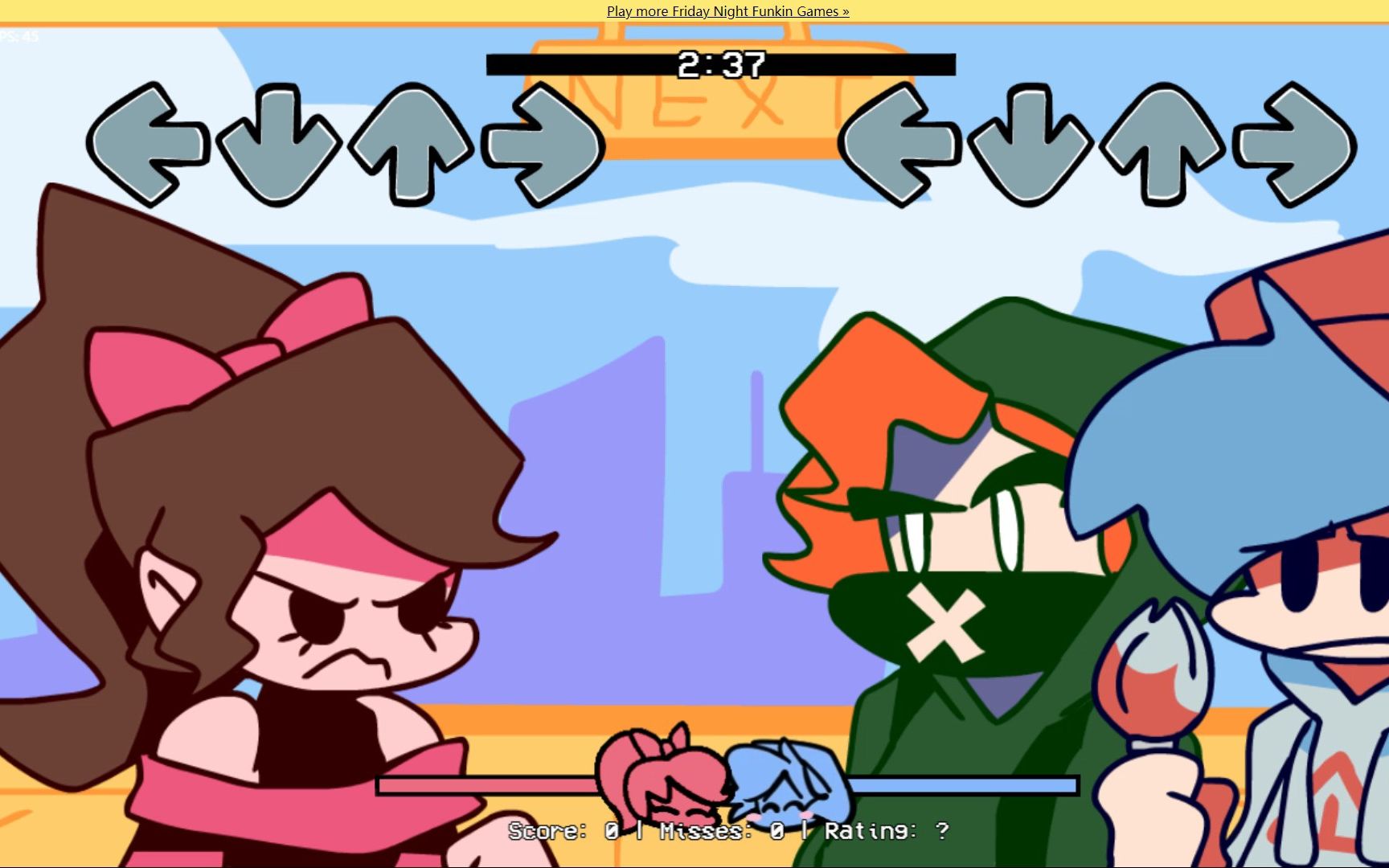 【FNF】BF AND PICO 是同性恋,GF失恋了(doge)