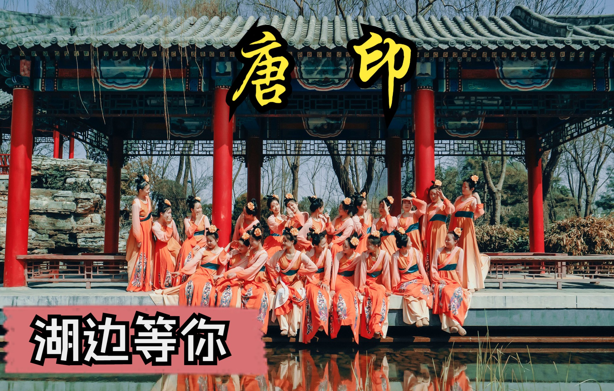 一窥大唐丰腴自信!唐朝仕女“活过来了”,古典舞《唐印》【单色舞蹈】