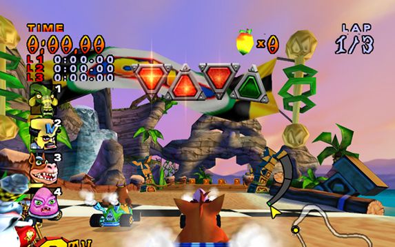 【挖掘老游戏】《古惑仔(狼)赛车》 QQ飞车前身?av画质?+海星模拟器...