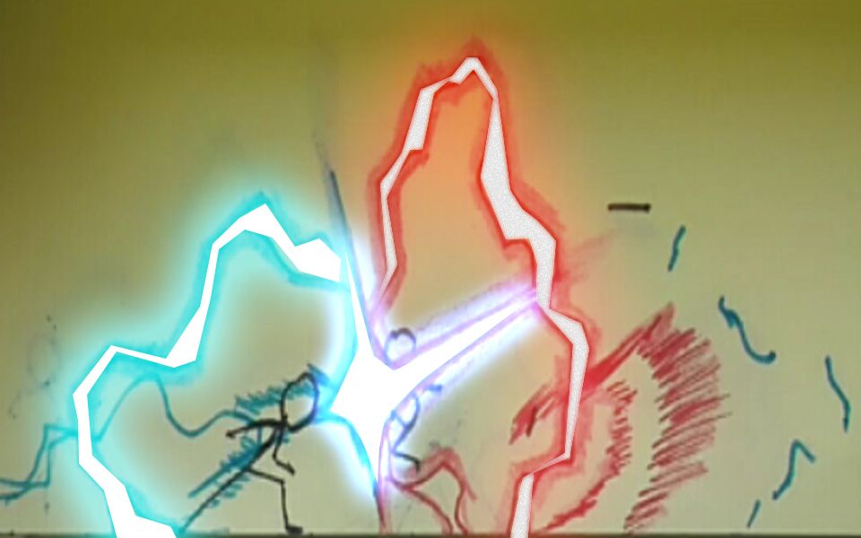 【火柴人】闪电与闪电之间的炸裂对决!