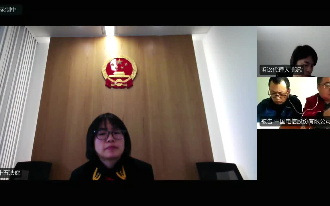 北京互联网法院龚娉法官庭审公开录像之侵害作品信息网络传播权纠纷案