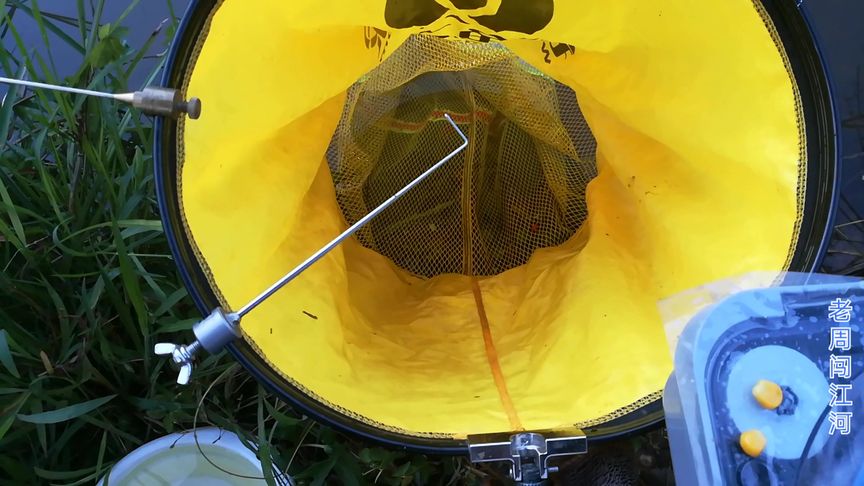 老周说鱼护挡针要这样装,卸鱼才快,老铁们有试过吗?