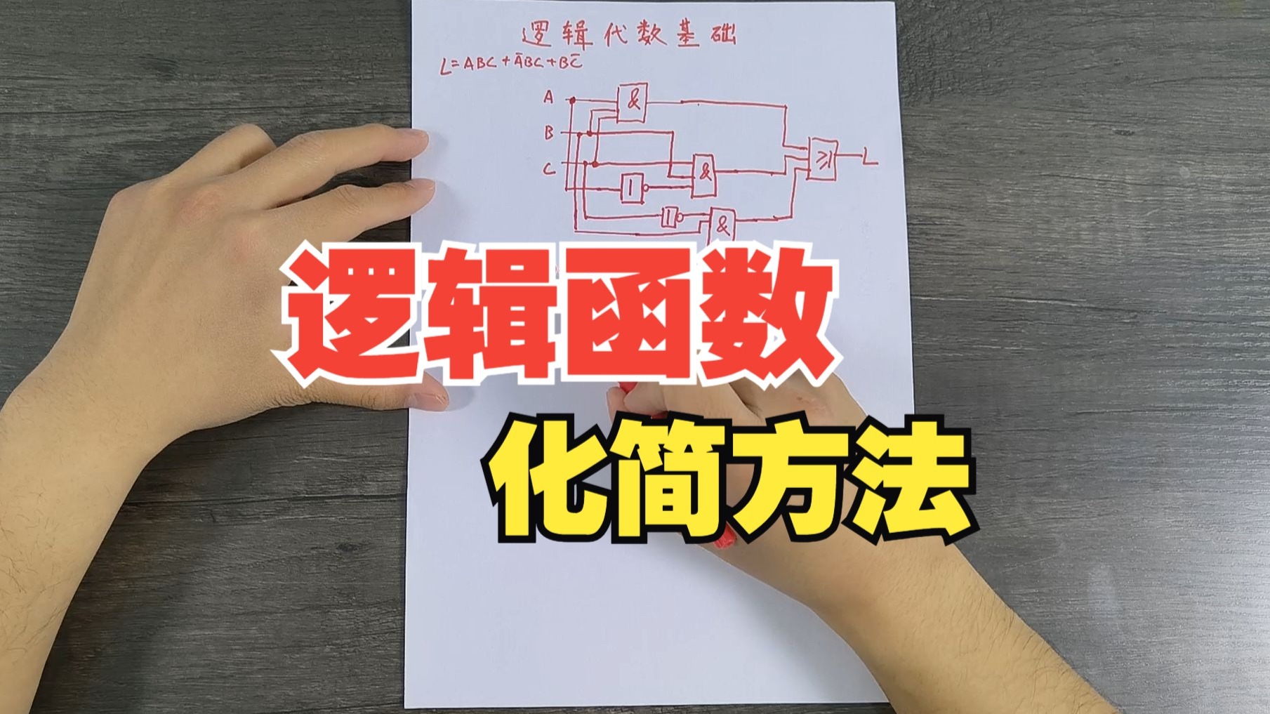 【数电速通】逻辑函数的化简方法