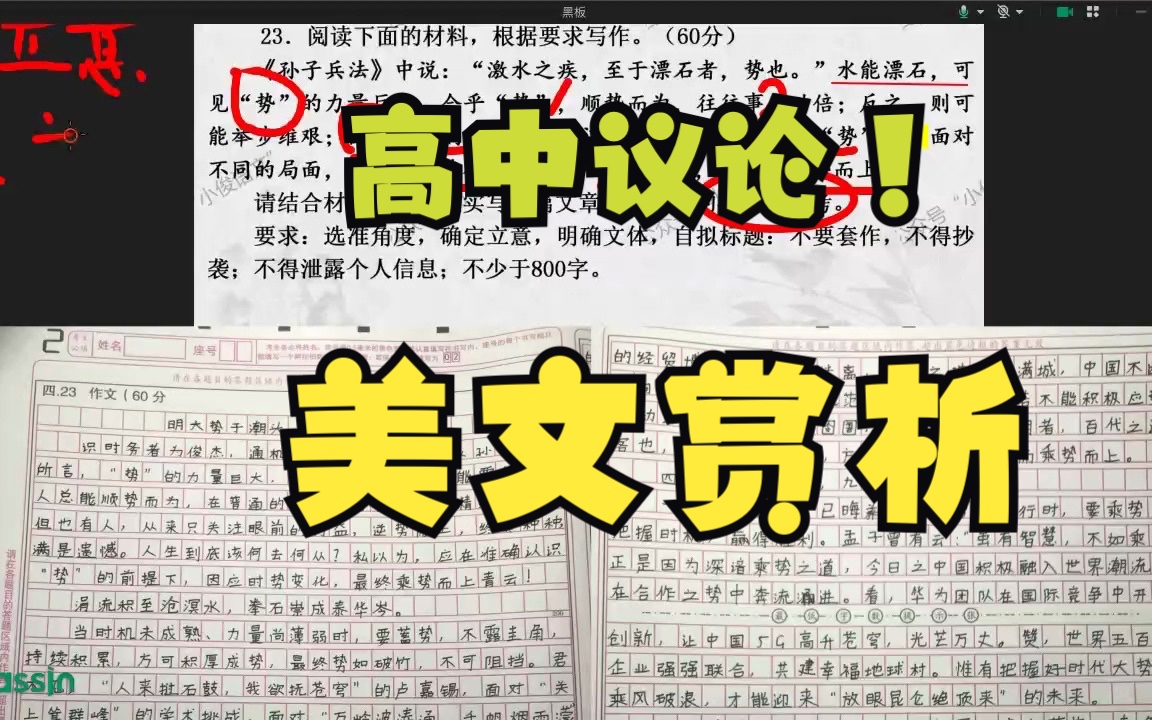高中议论文美文赏析