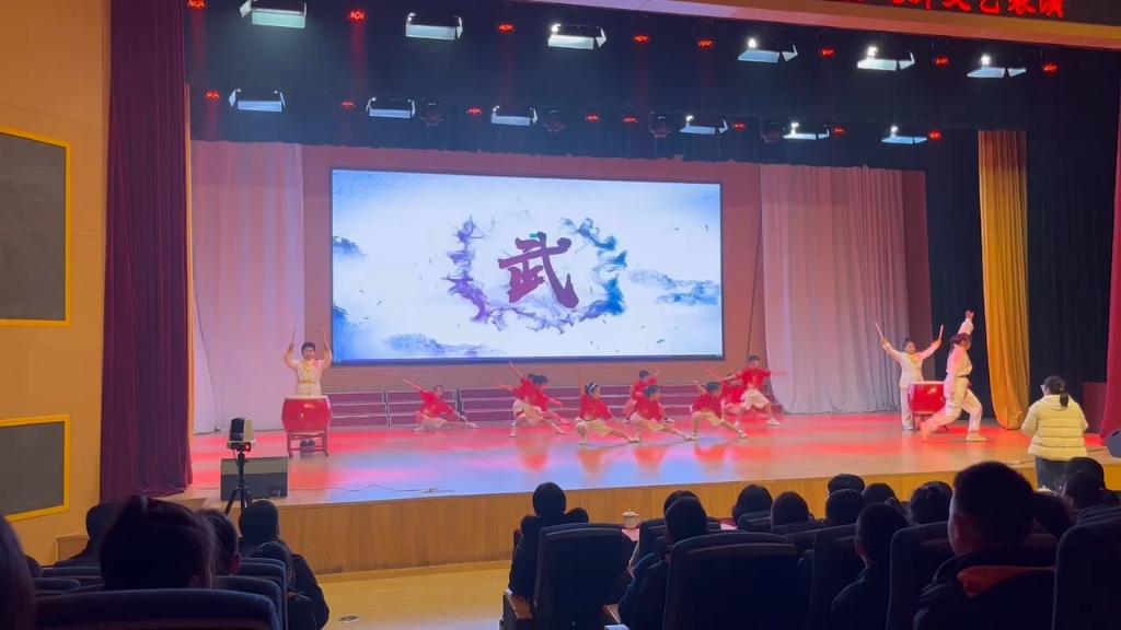 校园文化艺术节,武术表演——五步拳!孩子们表现都很棒!