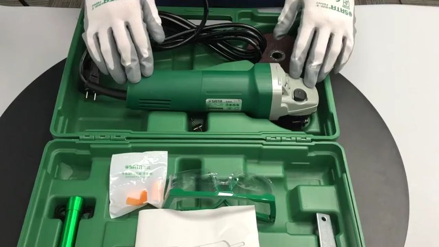 世达电动工具220V多功能家用手打磨砂轮切割机磨光抛光角磨机小型