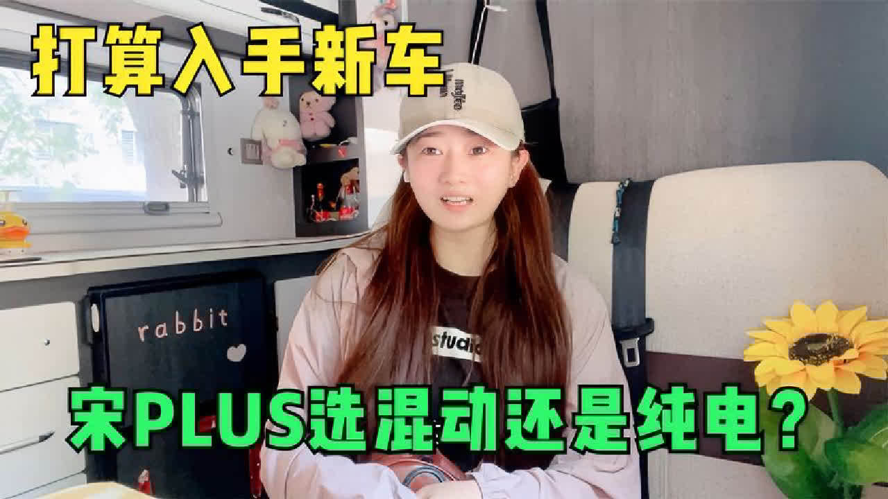 兜兜为应对高油价,要买代步车,比亚迪宋PLUS混动和纯电怎么选?