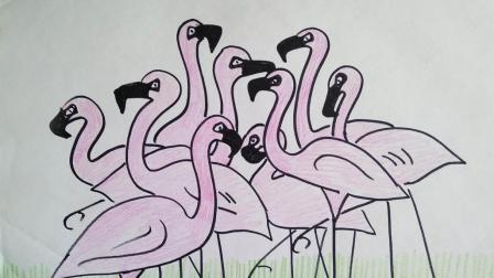 二年级美术下册2课重重叠叠窦老师教画画