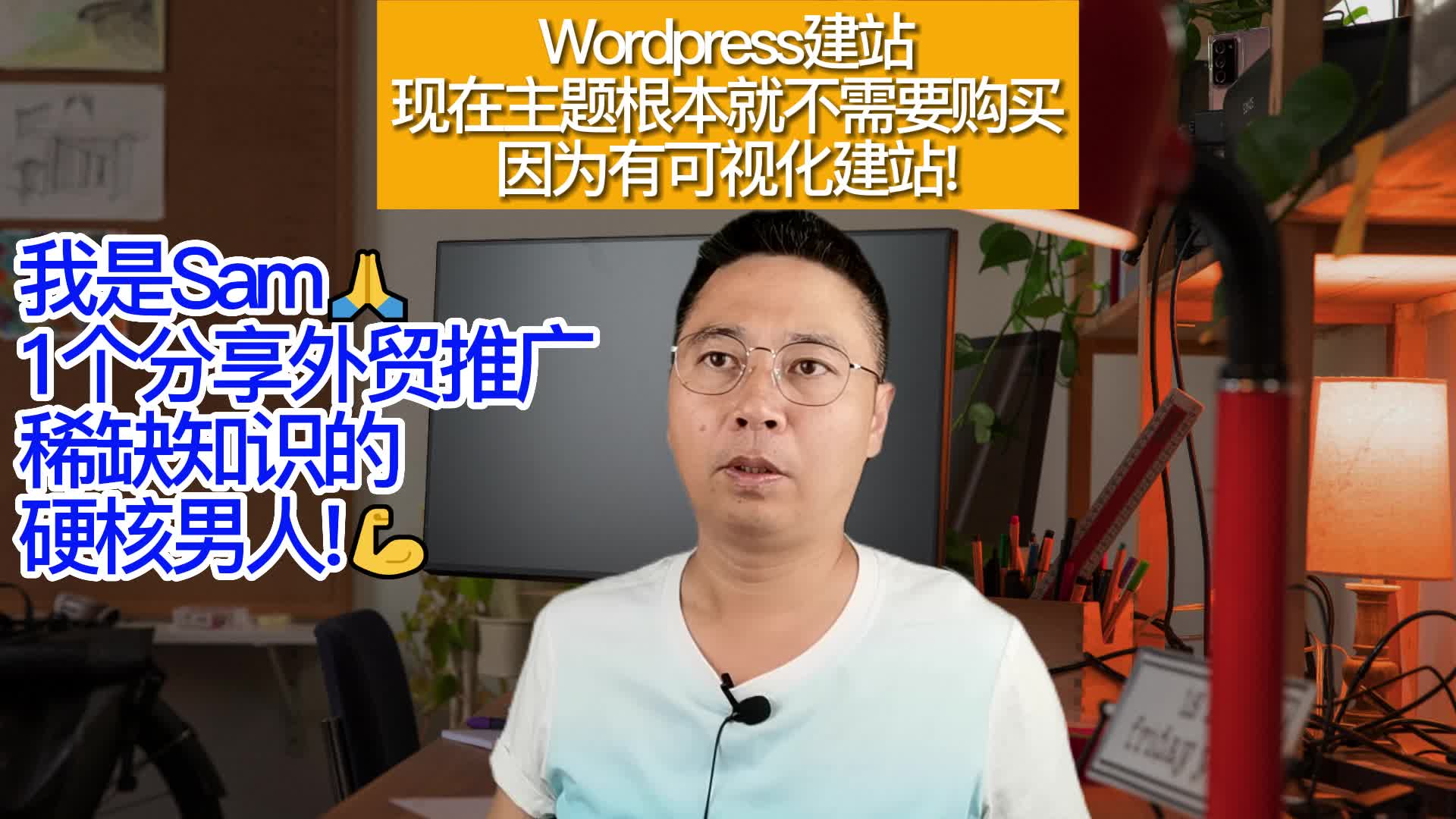 Wordpress建站,现在主题根本就不需要购买,因为有可视化建站!