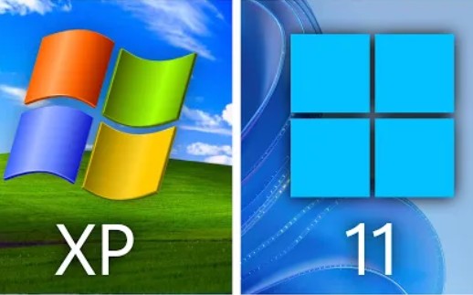 比较Windows XP vs Windows 11