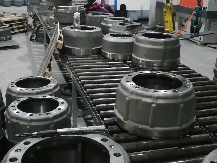 数控立车,立式车铣复合机床加工制动鼓轮毂刹车盘等汽车配件#数控...