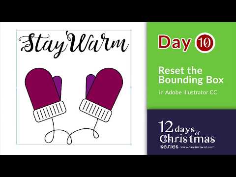 如何重置Adobe Illustrator中的边界框