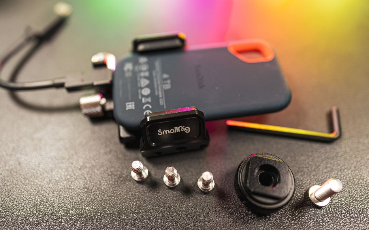 【斯莫格】冷靴螺纹式通用SSD移动硬盘支架 SmallRig Universal SSD ...
