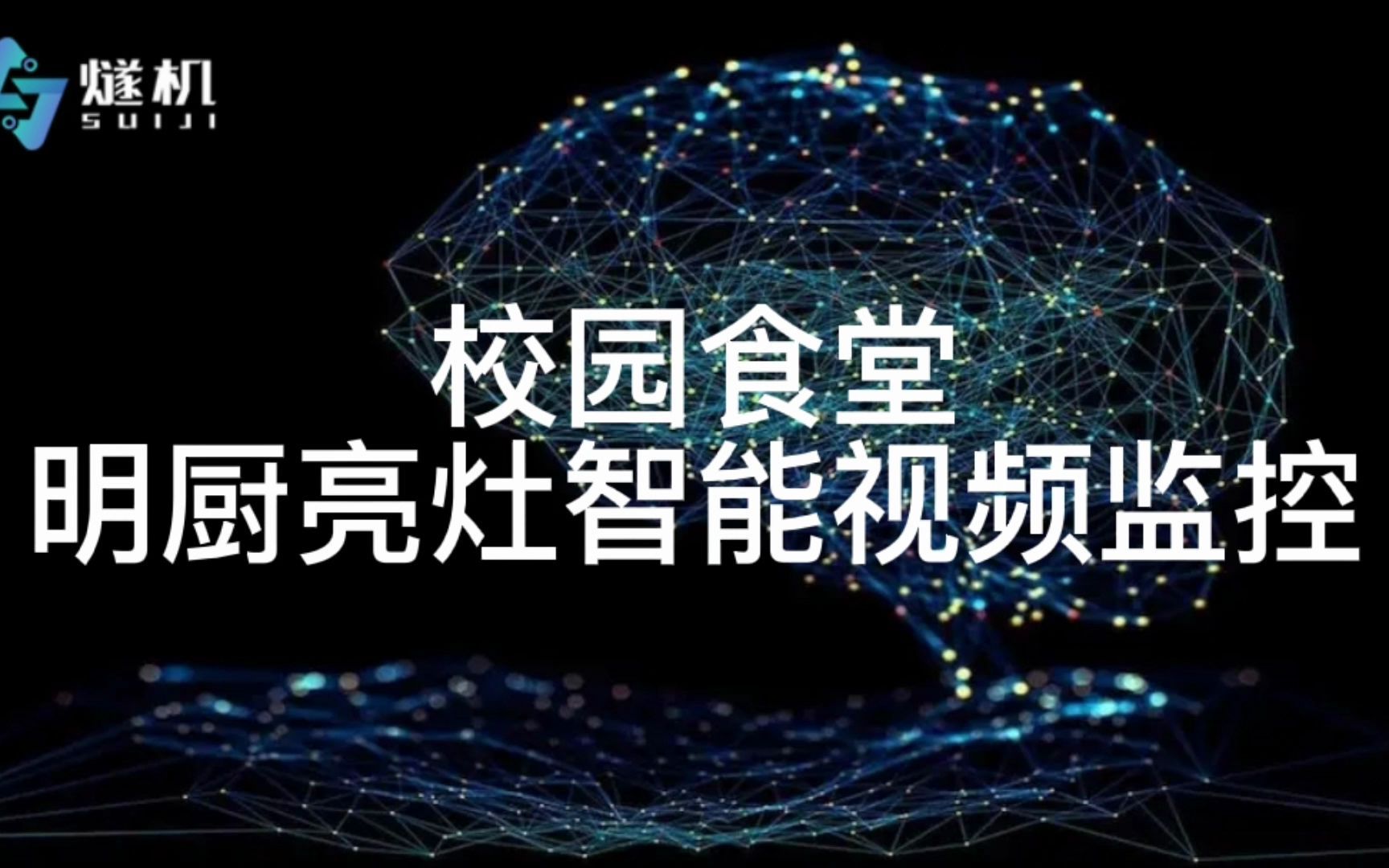 校园食堂明厨亮灶智能视频监控