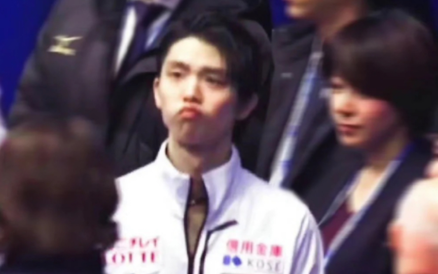 羽生结弦|像极了男朋友撒娇生气的样子了!