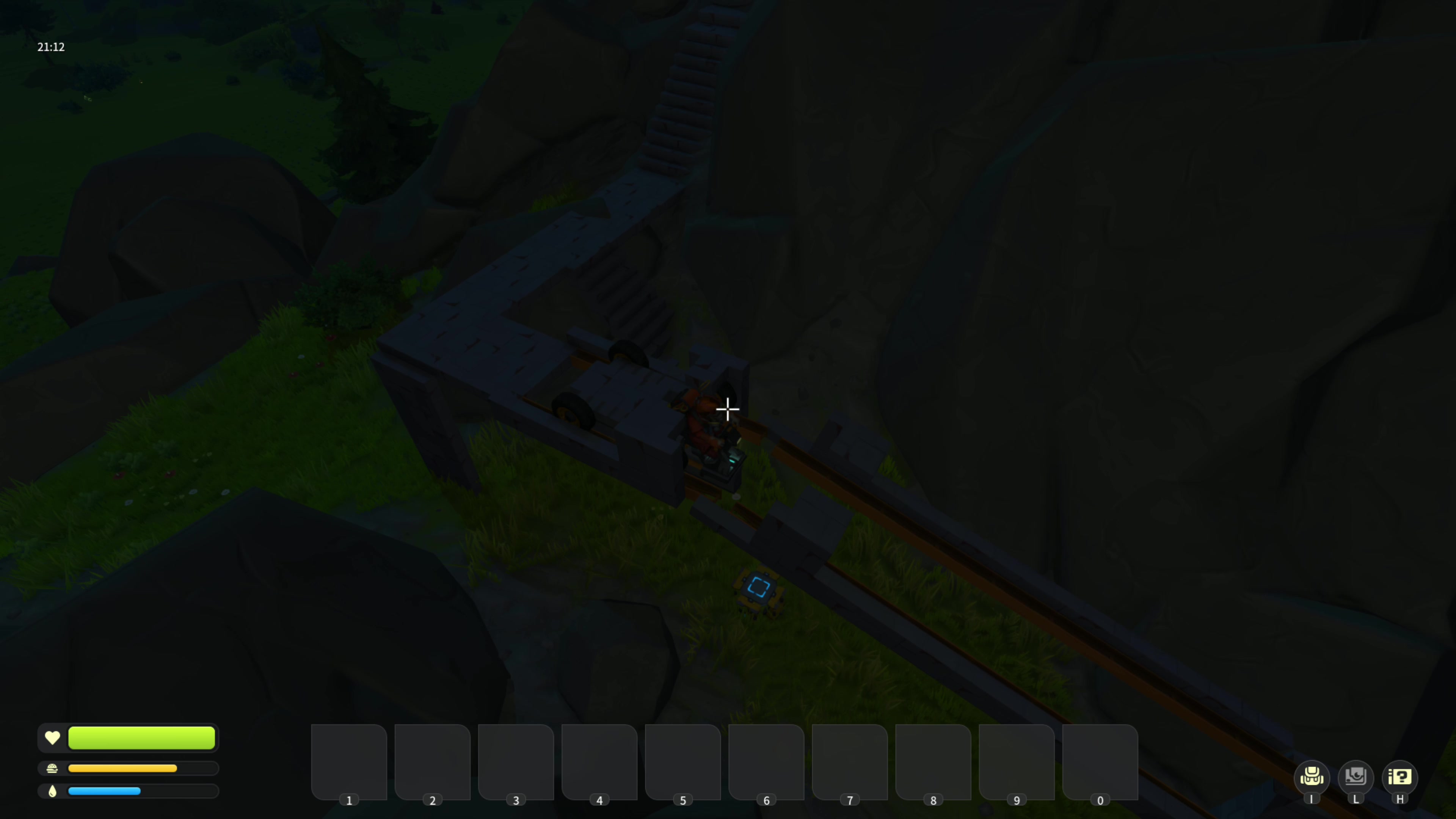 【废品机械师】【生存】简易的滑轨轨道系统