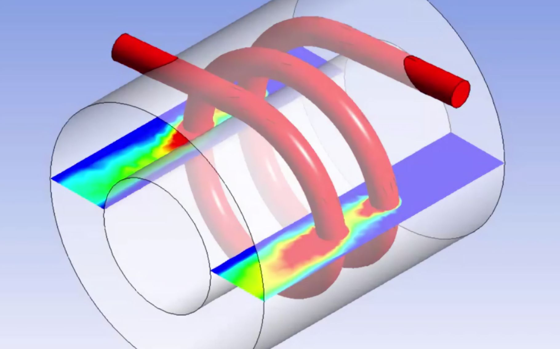 ANSYS 单向稳态流固耦合 - Mechanical Thermal->Fluent