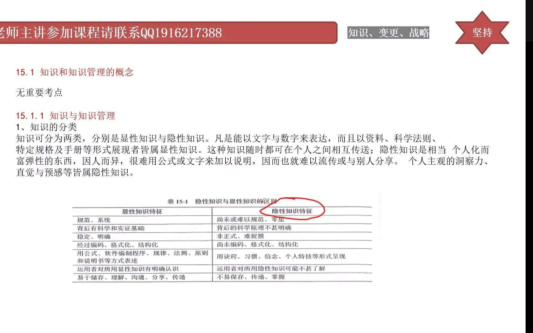 基础课020知识管理变更管理战略管理