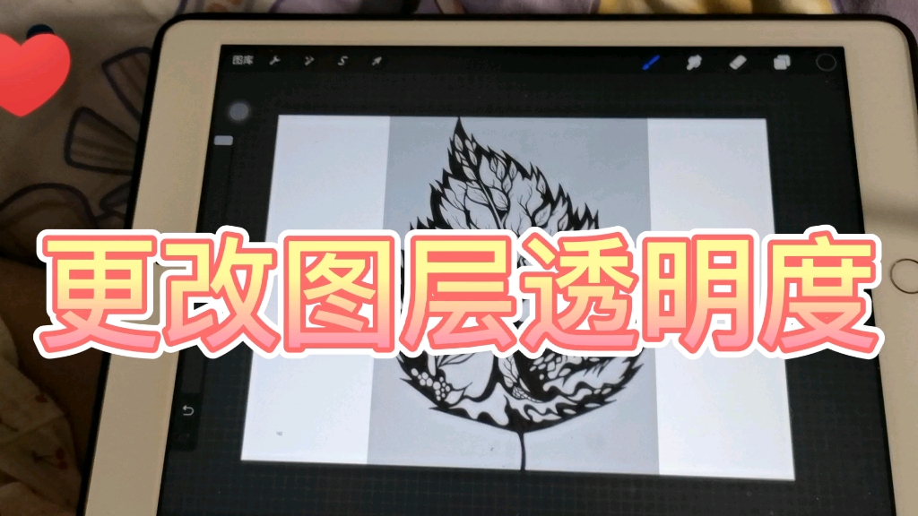 【procreate初级绘画】图层透明度