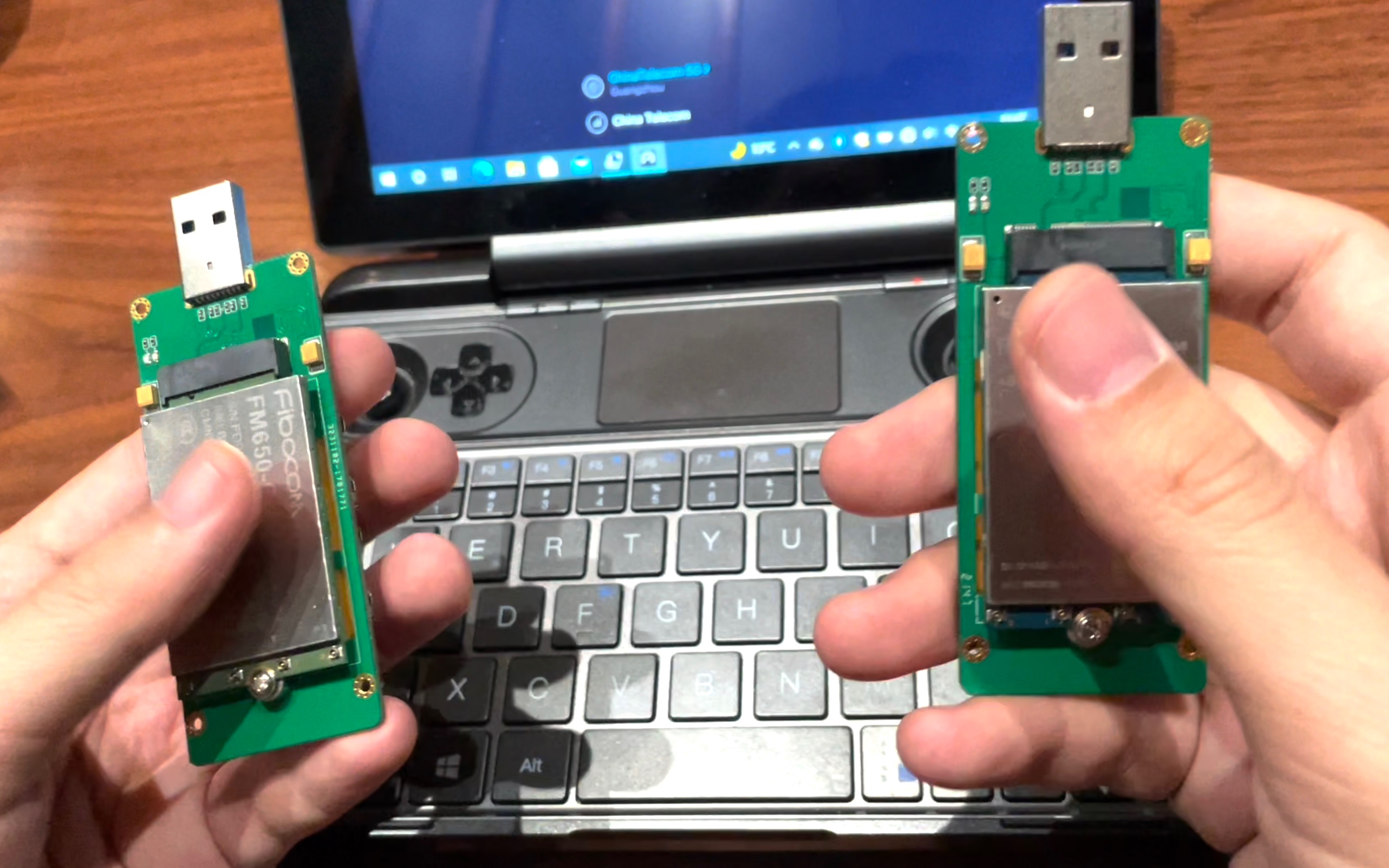 5G 网络有多快,5G USB dongle上网卡测试