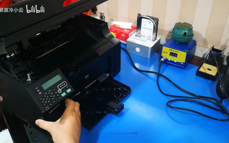 14惠普M1216一体机出现扫描仪故障代码13的解决方法