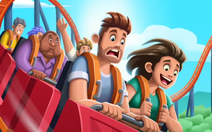 《弱鸡试玩小游戏》Idle theme park