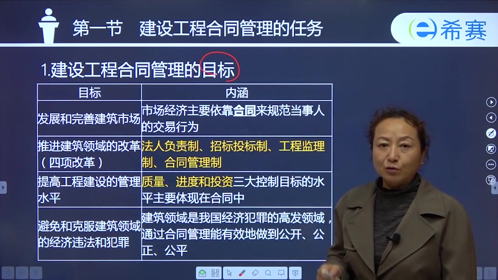 希赛网-监理工程师-合同管理