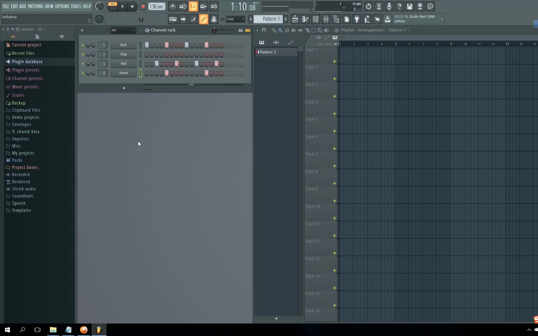FL STUDIO 20 水果宿主软件快速上手系列教程 6通道机架音色的变更...