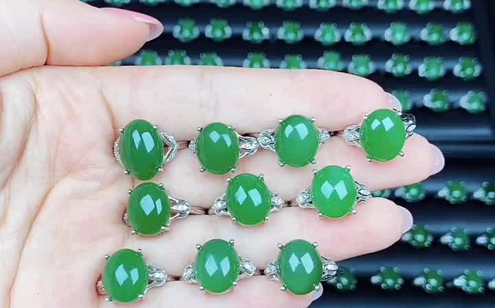 带你走进源头工厂,一件也是批发价! 和田玉 戒指