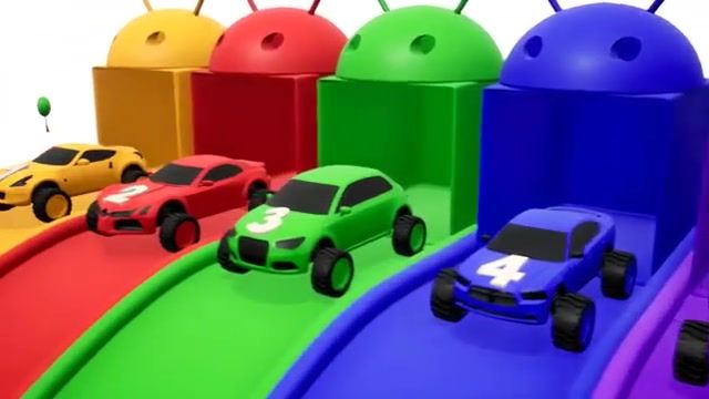 学习使用SAP汽车的颜色。