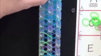 Rainbow Loom® Diamond with Rings Bracelet 钻石的戒指手环