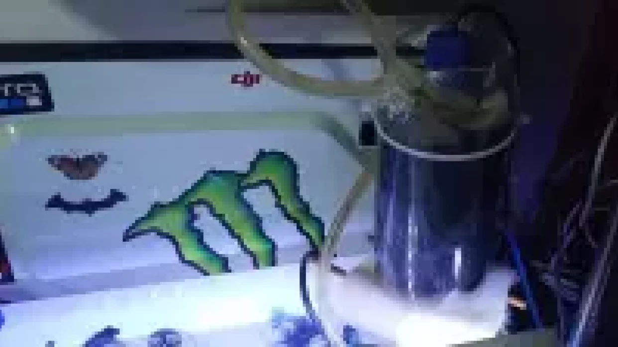 鱼缸过滤器diy制作过滤槽制作自制矿泉水瓶过滤器