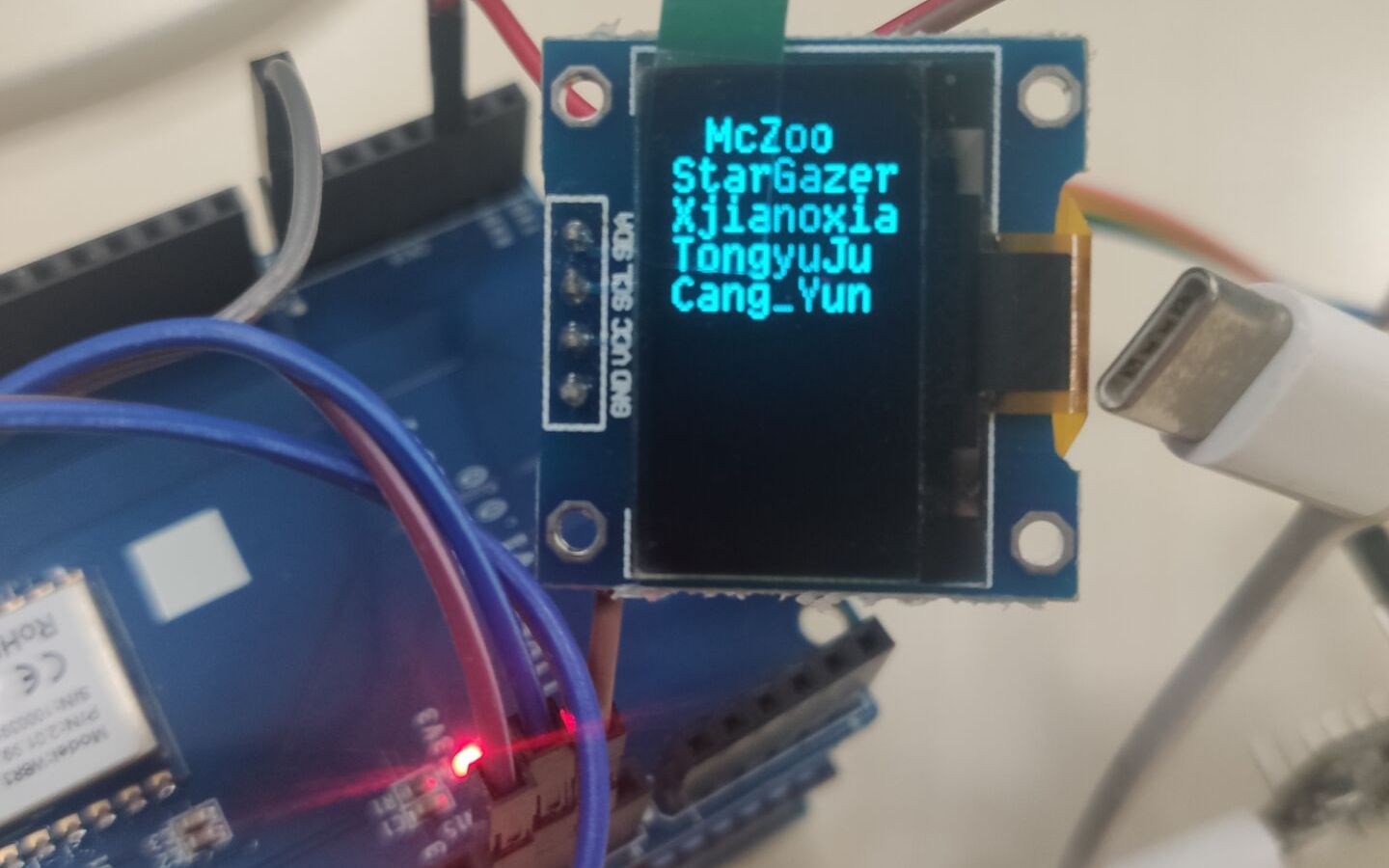 McZoo显示器(基于涂鸦智能APP和WBR3通信板)