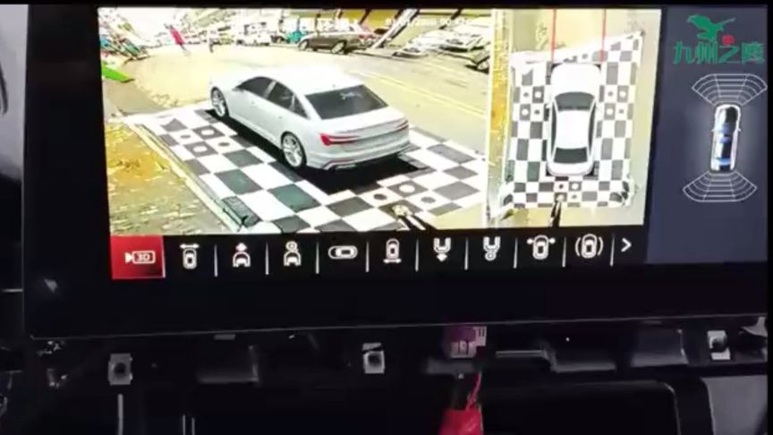 2020款奇瑞瑞虎8,原车屏升级360全景影像行车记录系统