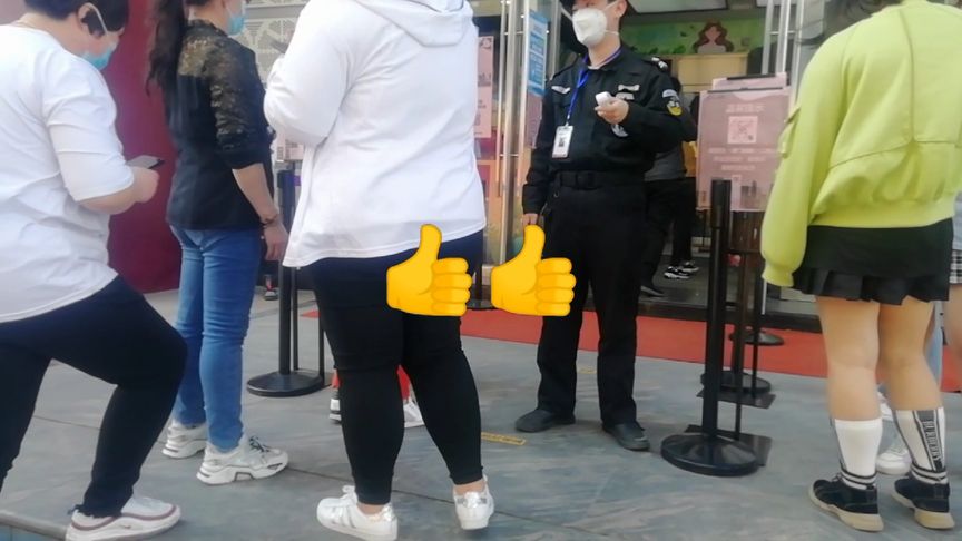 疫情之下,外出戴口罩,进店九字要劳记:扫码、测温、出示健康码