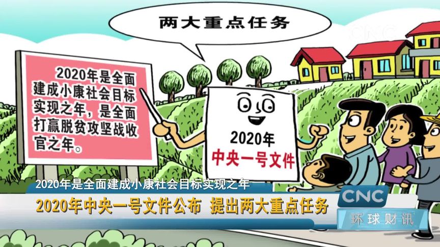 2020年中央一号文件公布 提出两大重点任务